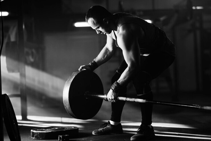 Remada Em Pé Com Barra T Para Costas - Execução Correta.